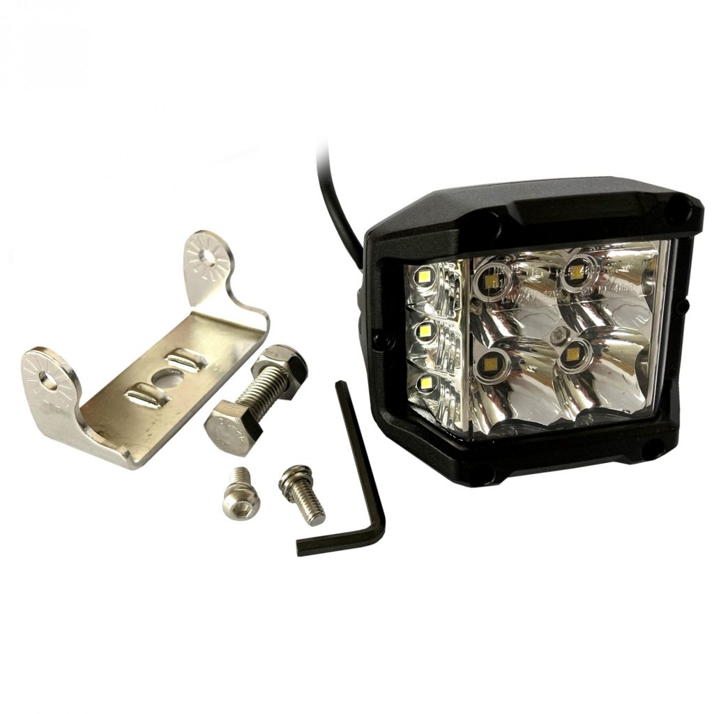 Luces Moto LED Cuadrado - Race Light Chile