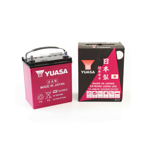 Batería Yuasa 40B19R 35 ah 340 cca